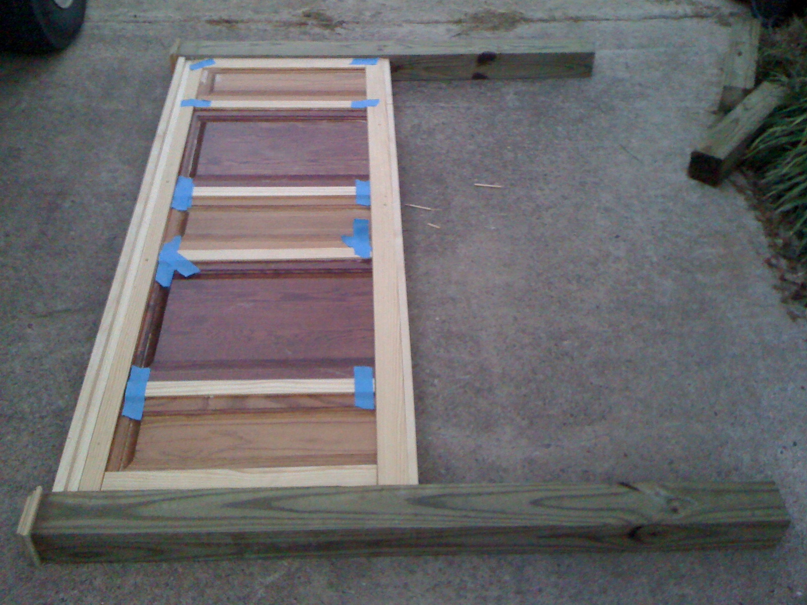 Remodel This House: DIY Panel Headboard