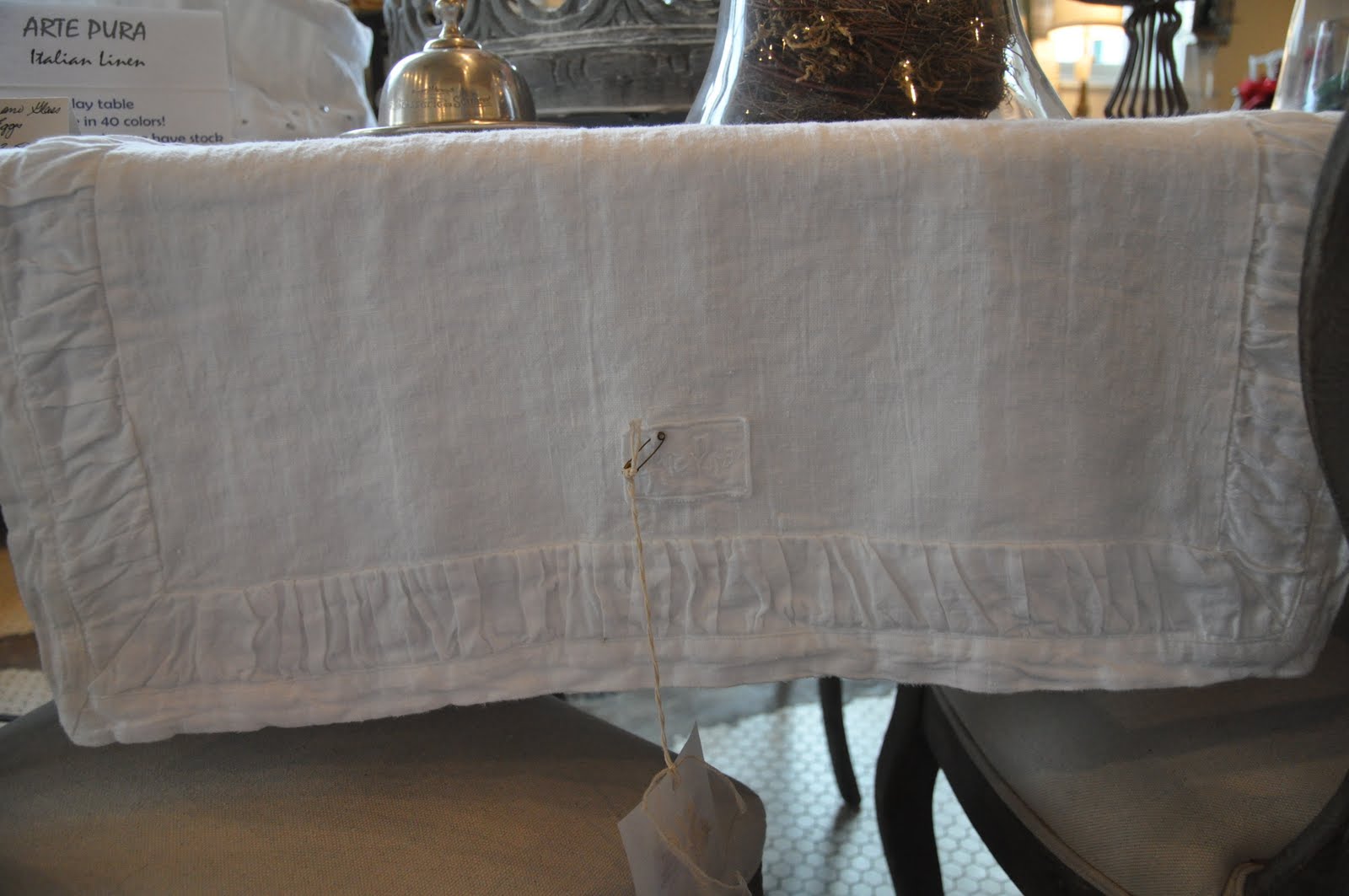 The Bunny Bungalow: Arte Pura Italian Linens at Beadboard UpCountry