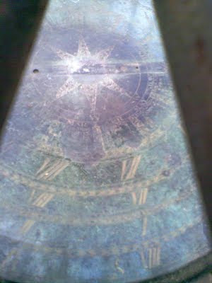Sundial Clock @ Tri-Chandra College