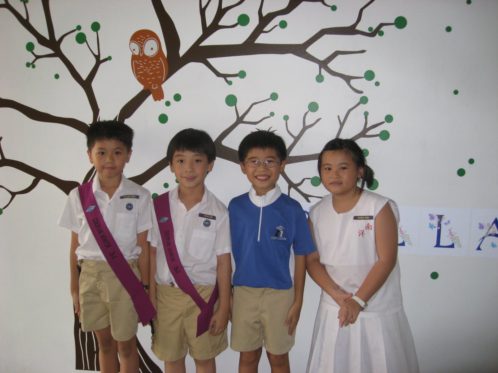 P3 Collage 2010: Running for Class Monitor and Monitress