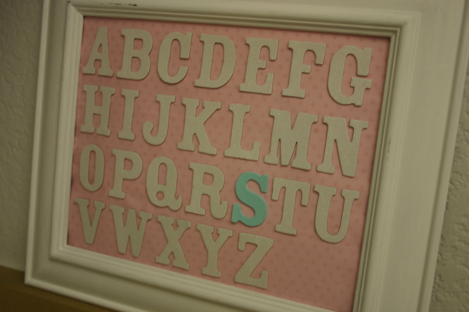 Honeybee Vintage: Alphabet Wall Art