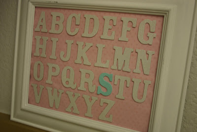 Honeybee Vintage: Alphabet Wall Art