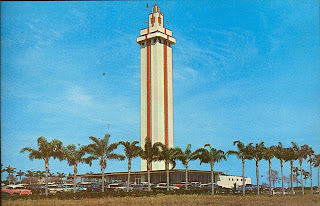 Vintage Travel Postcards: Florida Citrus Tower - Clermont, Florida