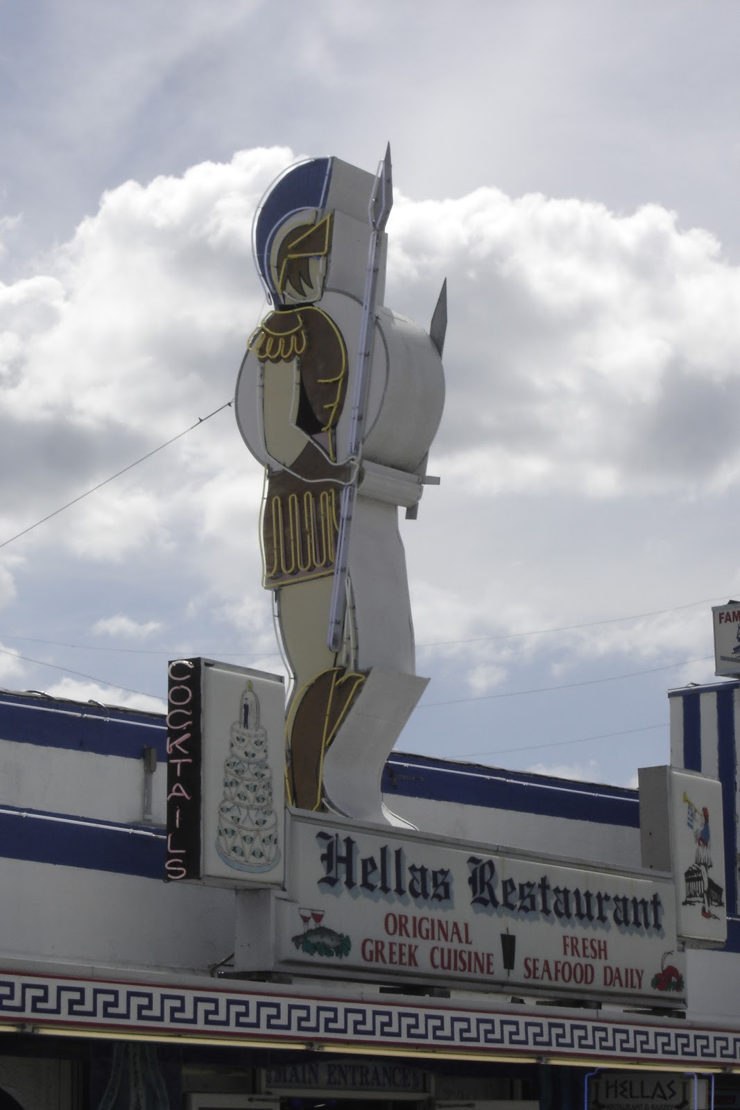 Places To Go, Buildings To See: Hellas Restaurant - Tarpon Springs, Florida