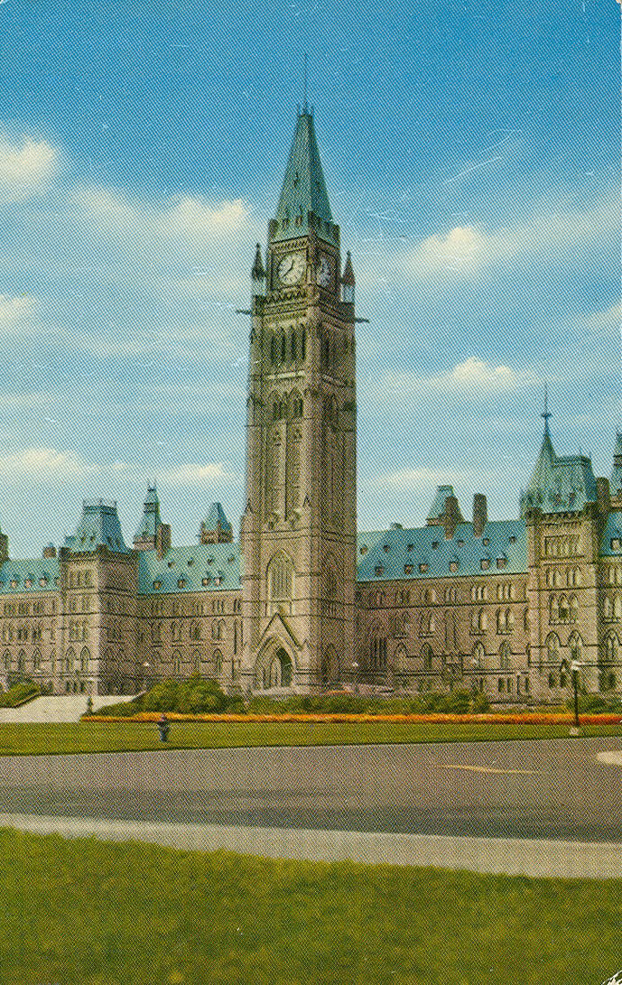 Vintage Travel Postcards: Ottawa, Canada