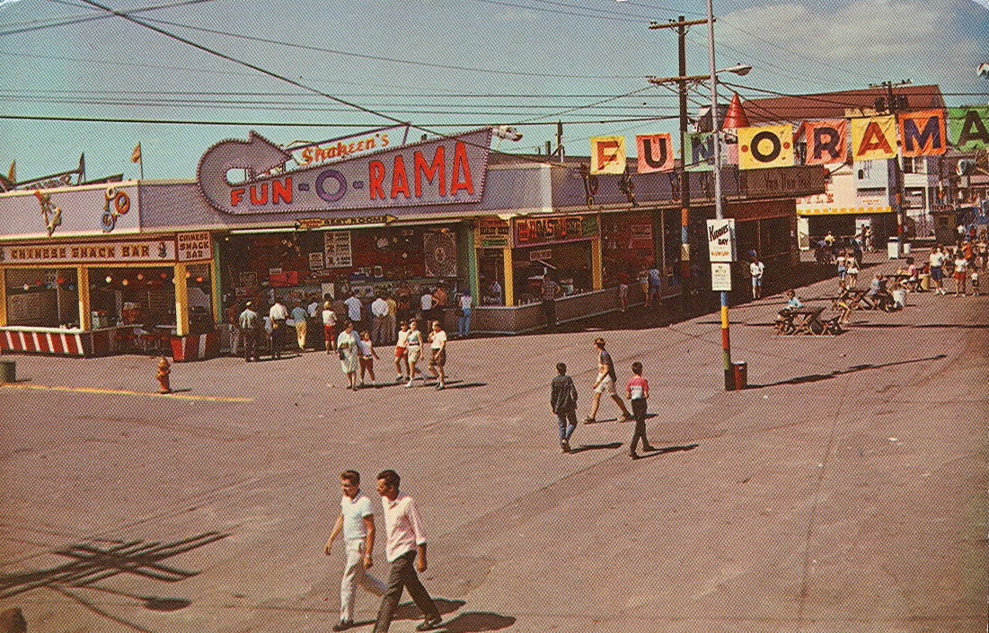Vintage Travel Postcards: Shaheen's Fun-O-Rama Park - Salisbury Beach ...