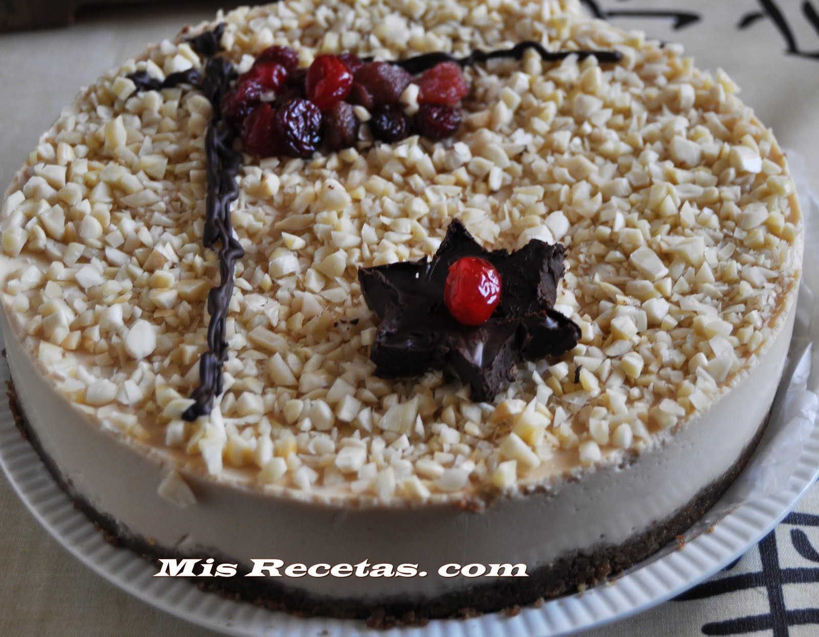 MIS RECETAS. COM: Tarta de turrón o como dar salida al turrón