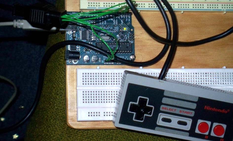 Little Scale Nes Controller To Arduino