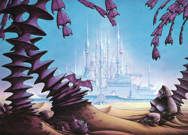 Castle Dragonscar: 1970s Fantasy Art: Rodney Matthews & Roger Dean
