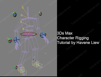 Havene's CG Gallery: 3Ds Max Character Rigging Tutorial by Havene Liew