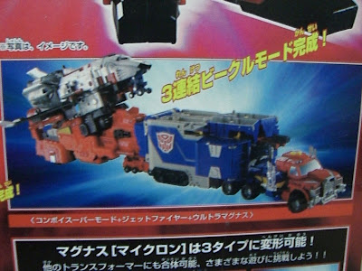 Convoy + Jetfire + Overload = Magna Jet Convoy | Welcome to Cybertron