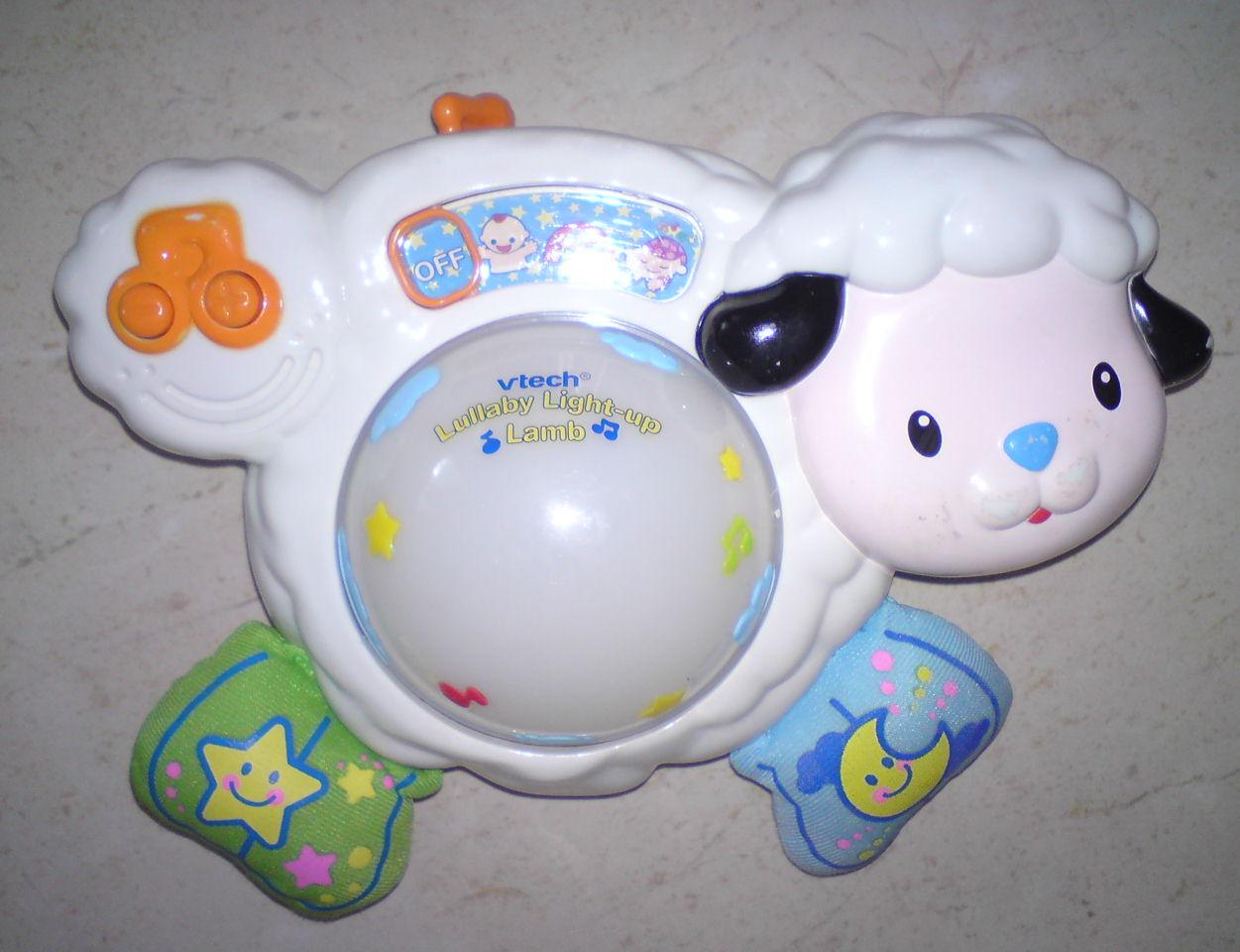 Ibu dan Anak - Hasfaz: Used VTech Lullaby Light-Up Lamb - SOLD