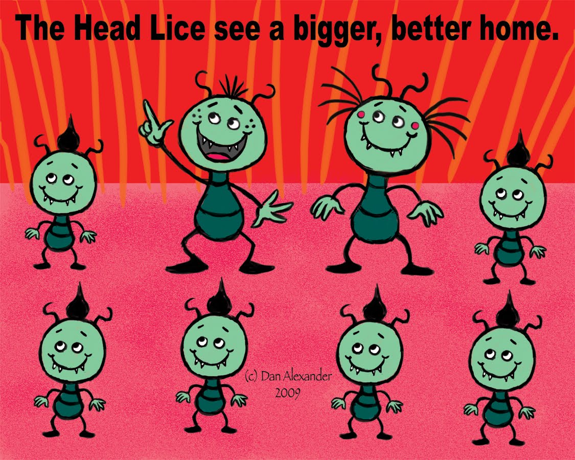 Dan Alexander Dizmentia: The Very Nice Head Lice: Post 8