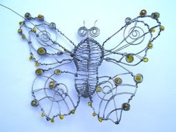 SUSAN DAYAL ART: Wire Creatures Series