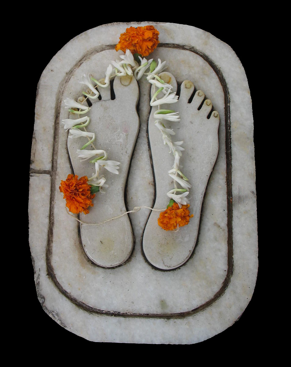 Stock Pictures: Paduka or Guru's feet
