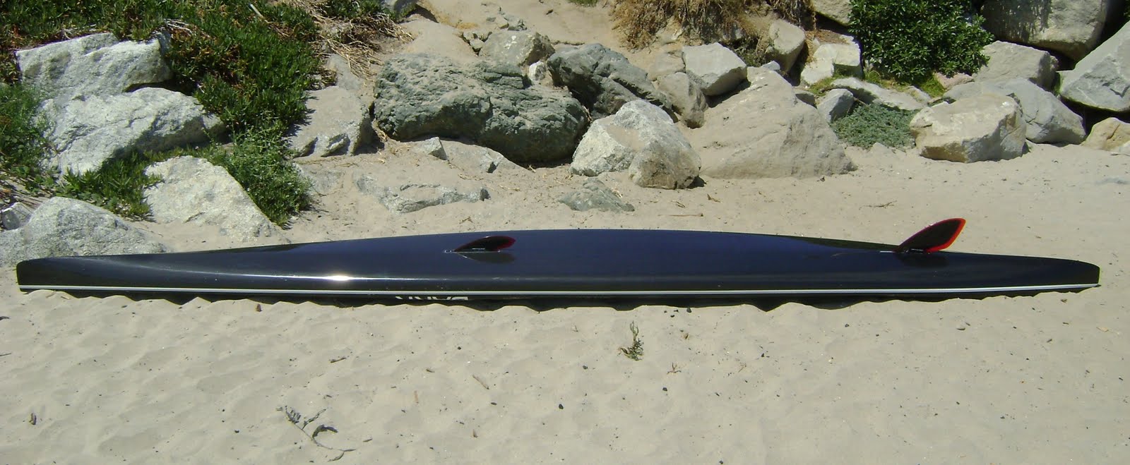 Stand Up Fins by Larry Allison: 18 ft. Unlimited Bark SUP with Larry ...