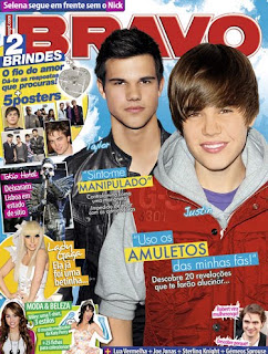 BSFC - Bella Swan e Familia Cullen: Capa da revista Bravo desta semana