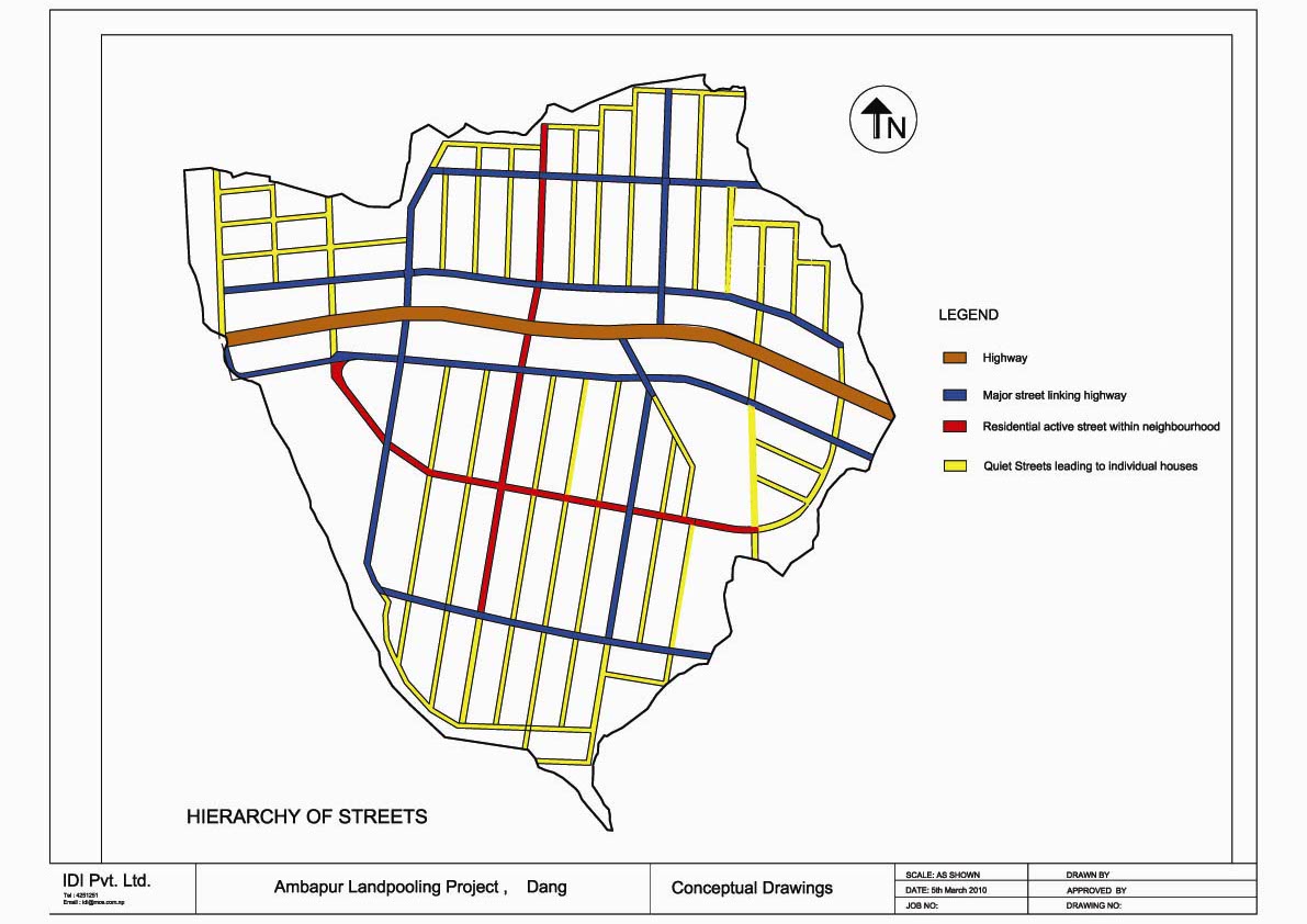 Ambapur Land pooling Map, Dang