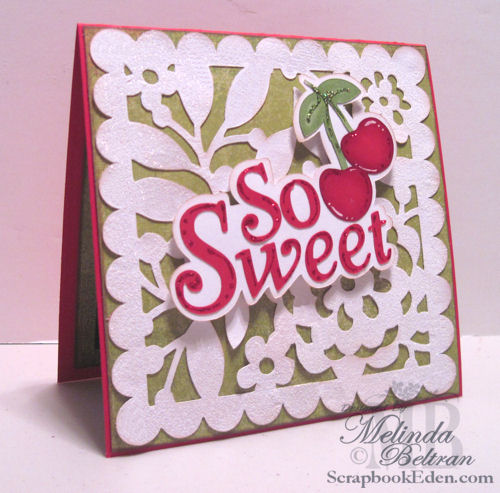 CraftyMelinda.com: So Sweet Card Cricut and Cut File