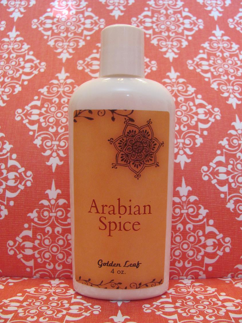 Golden Leaf Bath & Body: Arabian Spice Aloe Vera Lotion