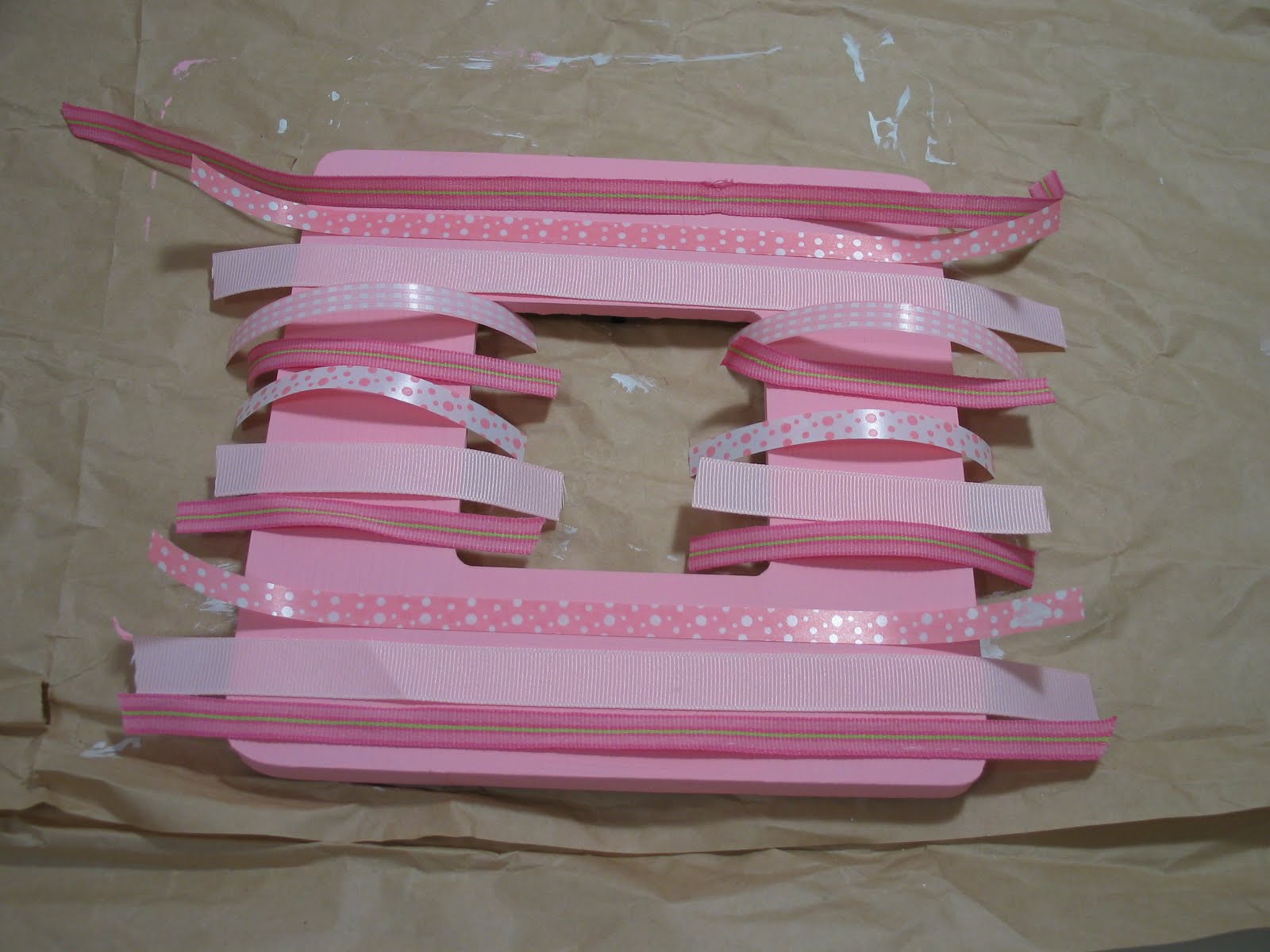 Butterfly Jungle: Ribbon Picture Frame