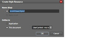 Shrey Chouhan's Blog: Creating a Custom Scroll Viewer Template in XAML using Expression Blend