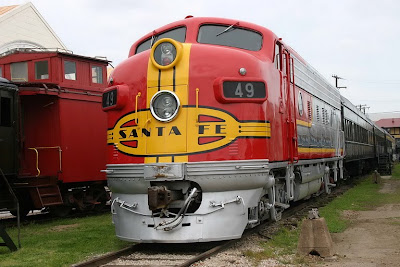 Ferroviarias: EMD F7 Atchison, Topeka & Santa Fe (ATSF)