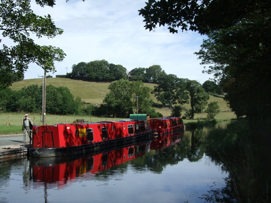 Halfie: Montgomery Canal walk: Welshpool to Bryn Mawr
