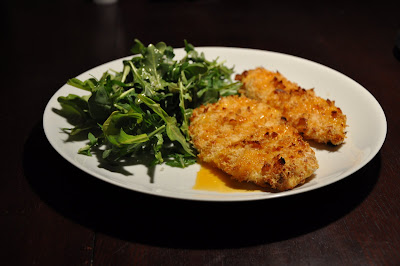 Slice of Rice: Spicy "Fried" Chicken Cutlets with Honey-Tabasco Sauce