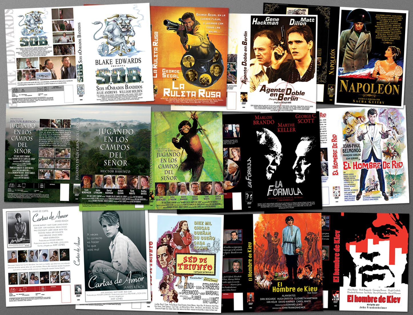 PepZapata_Blog!: Algunas carátulas de DVD