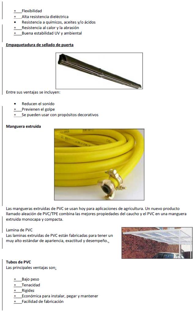 PLAEN - Plasticos, Envasado y Afines: Perfil de PVC extruido