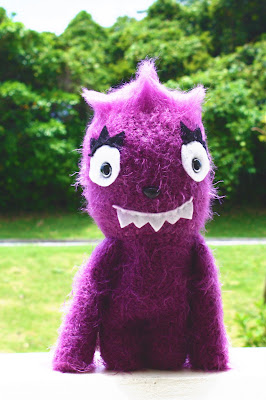 Multibeavo's World: Purple Fuzzy Monster