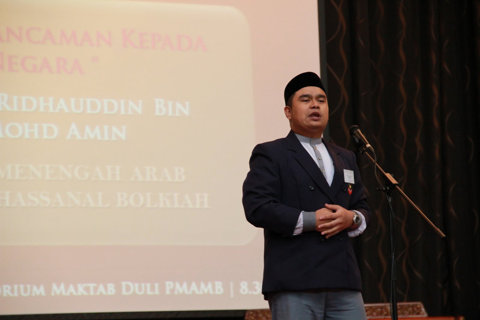 Sekolah Menengah Arab Laki-Laki Hassanal Bolkiah: SMALHB Juara Pidato ...