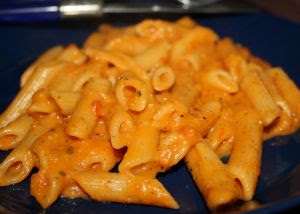 - Hoy, invito yo !: Receta de Pasta con Salsa al Vodka