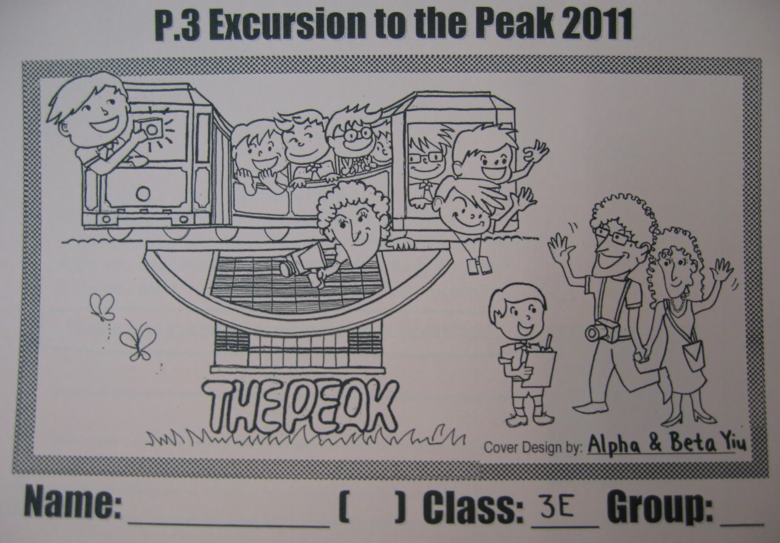 Excursion Booklet Cover Design | The Reading Tree