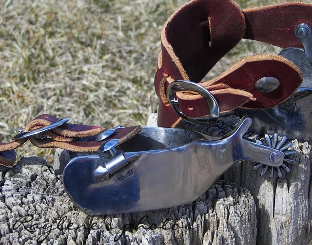 Cowboy Custom Spurs: 10A 47 Parry