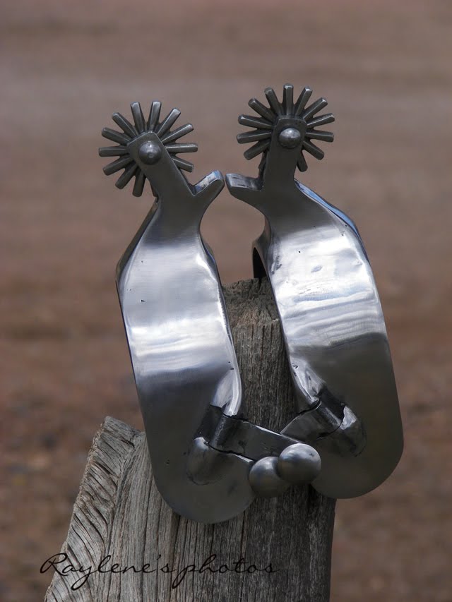 Cowboy Custom Spurs: 10A 55 Parry