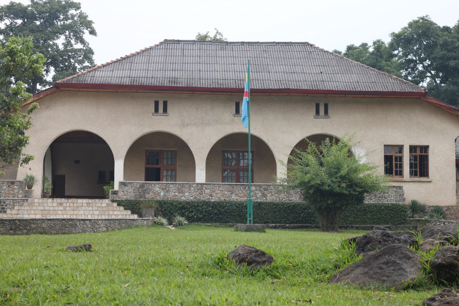 In the Congo: Visit to Virunga National Park - Rumangabo - 11th July 2010