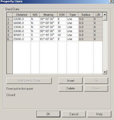 Revit Fix: Property Line Tables