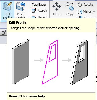 Revit Fix: Openings in Walls. - Revit 2010