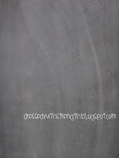 a little of this...: Chalk Wall with Tips