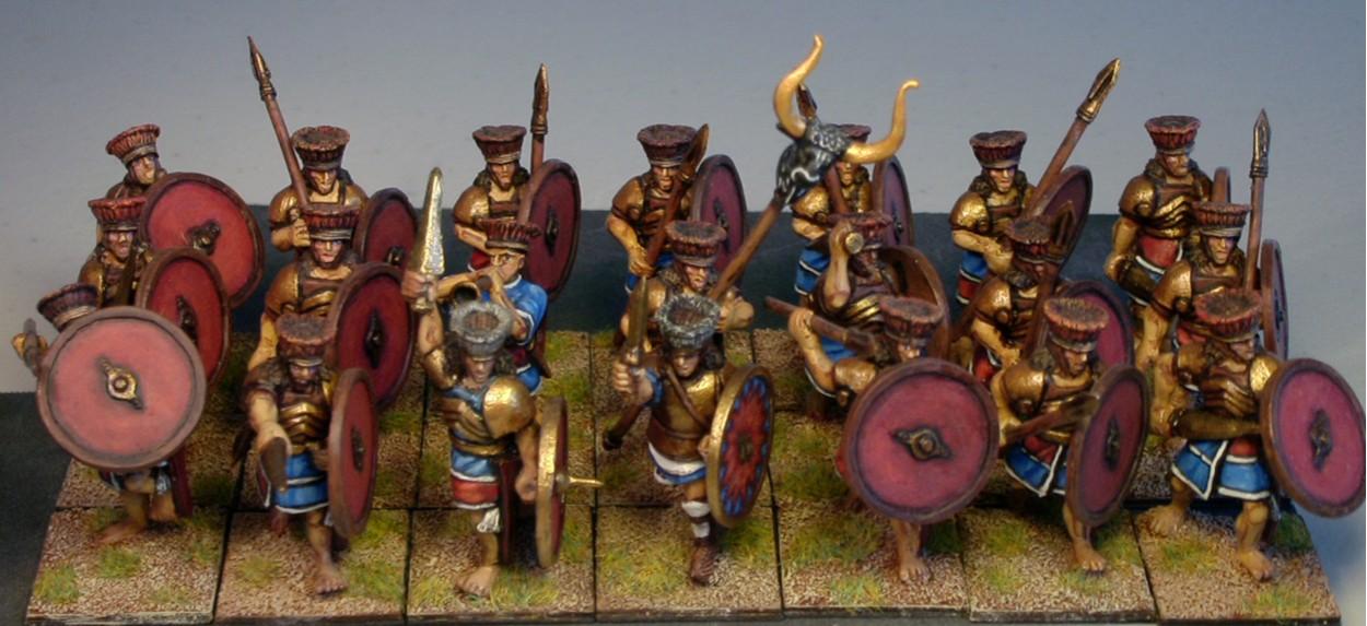 WAB Corner: Mycenaean/Trojan Army - WAB 2nd Ed. Rebasing