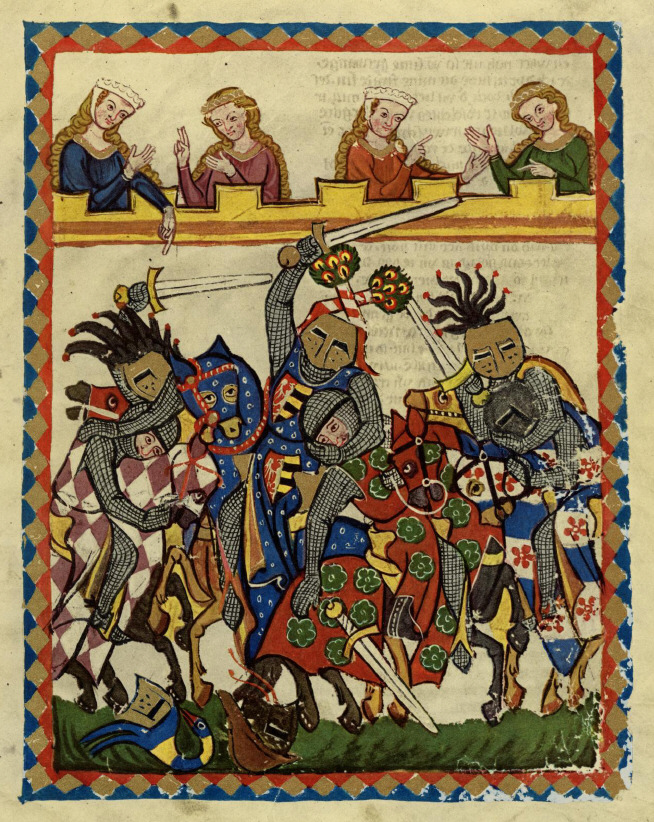 WAB Corner: Codex Manesse Knights by Mirliton