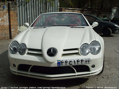 Iran Supercars: Mercedes Benz SL 350 AMG (tuned)