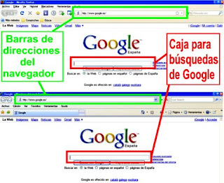 DISEÑO WEB: PARTES DE LA VENTANA DE INTERNET