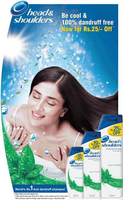Wallpaper World: Kareena kapoor new Head & Sholders ad