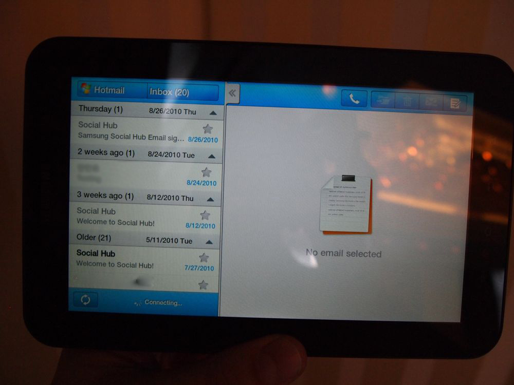 Wallpaper World: Samsung Galaxy Tab Pics