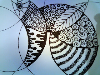 A Thing For Pink: Relaxing With Zentangles