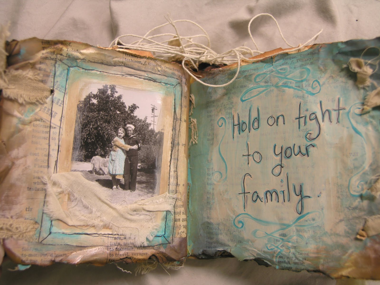 Vintiquities: A Meaningful Life Art Journal - FINISHED! - well almost
