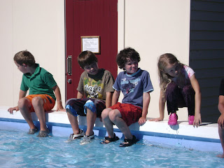 Room 5 Brightwater School: Swimming in our Clothes